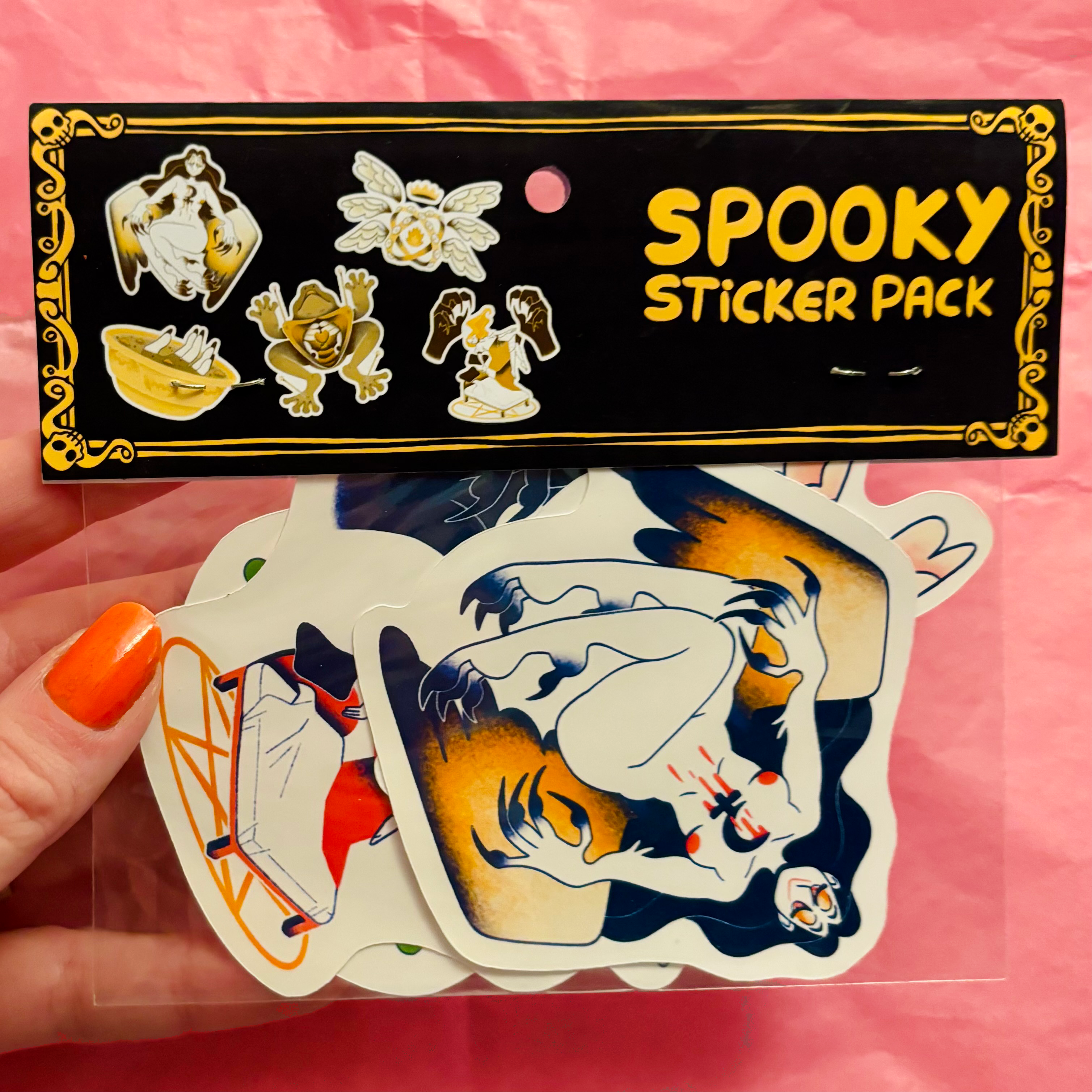 “Spooky” Sticker Pack – Mollypukes