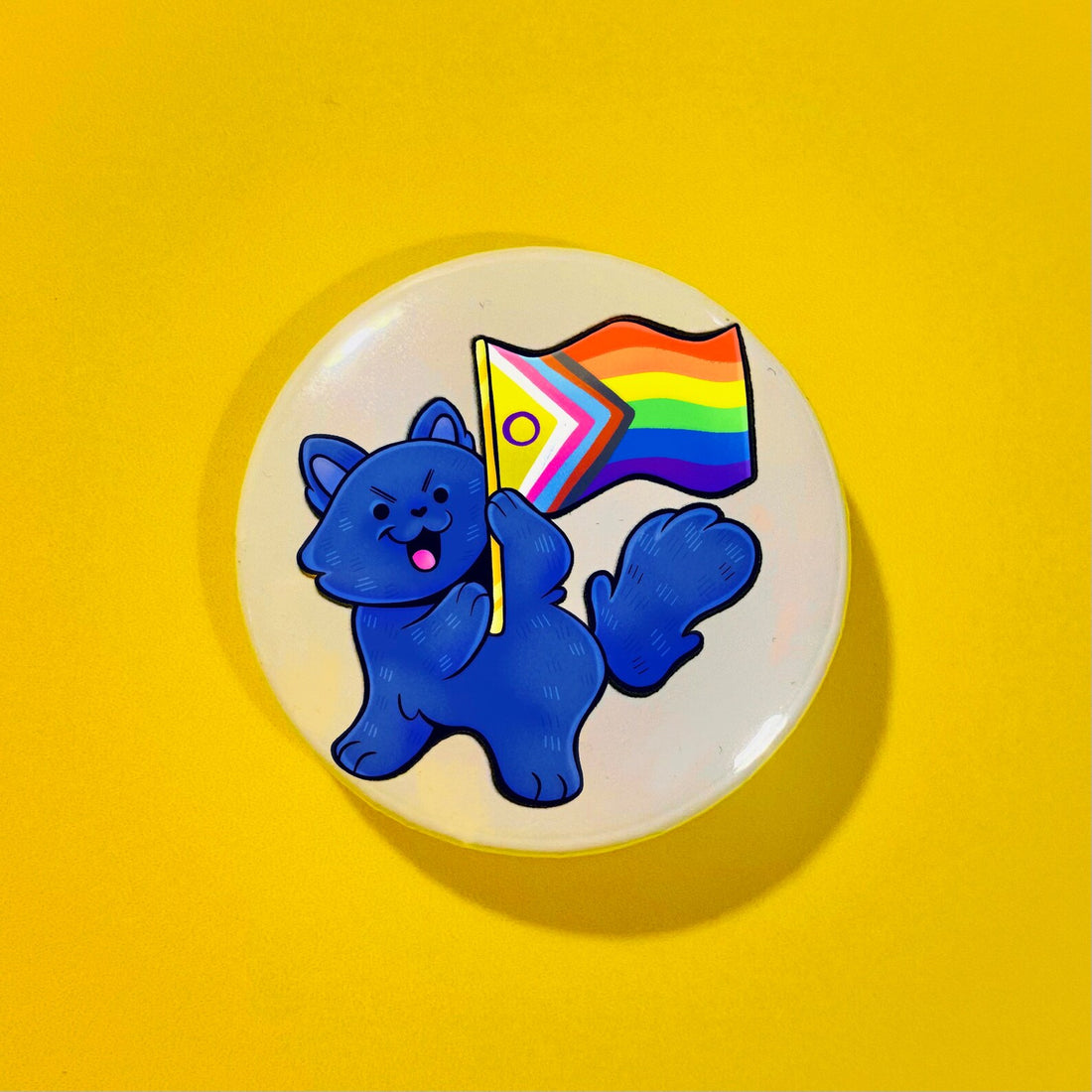 Lgbtq Pin Badge Mollypukes